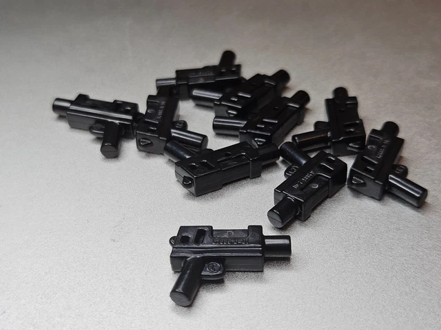 NEW LEGO MINIFIG Black SUBMACHINE GUN - pack of 10 $6.29 - PicClick CA