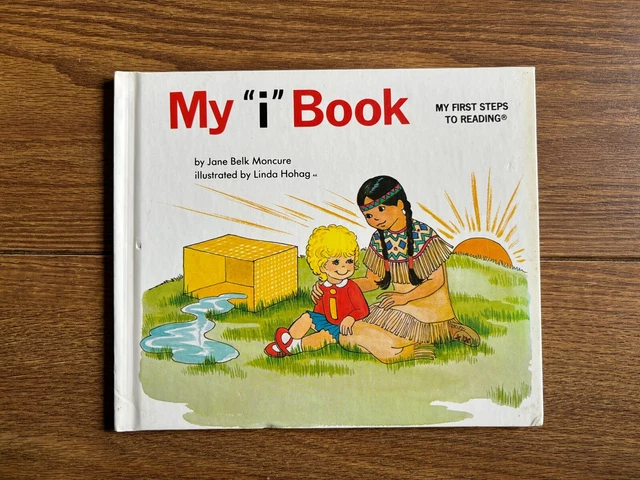 VINTAGE JANE BELK Moncure My First Steps to Reading books My “i” Book £ ...