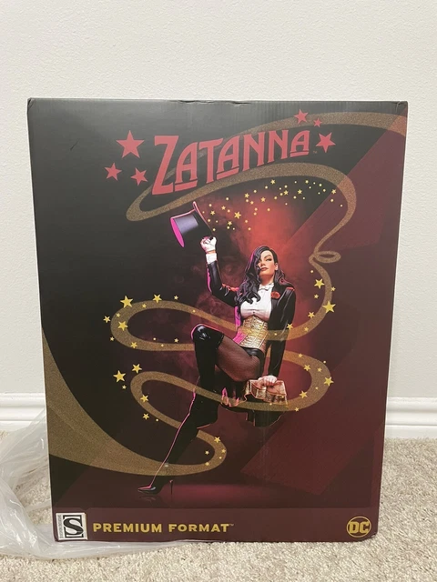 SIDESHOW'S ZATANNA PREMIUM Format Statue Exclusive Edition 211/500 Rare ...