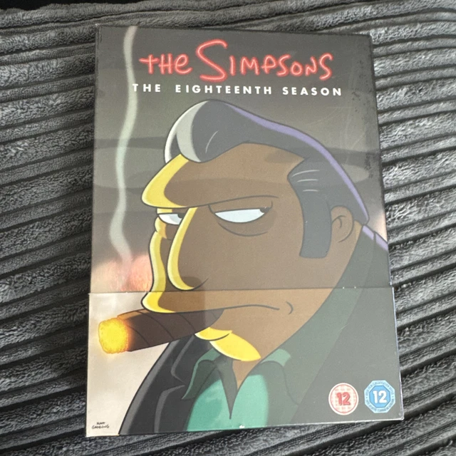 THE SIMPSONS EIGHTEENTH Season 18 DVD Boxset UK NEW SEALED £83.91 ...