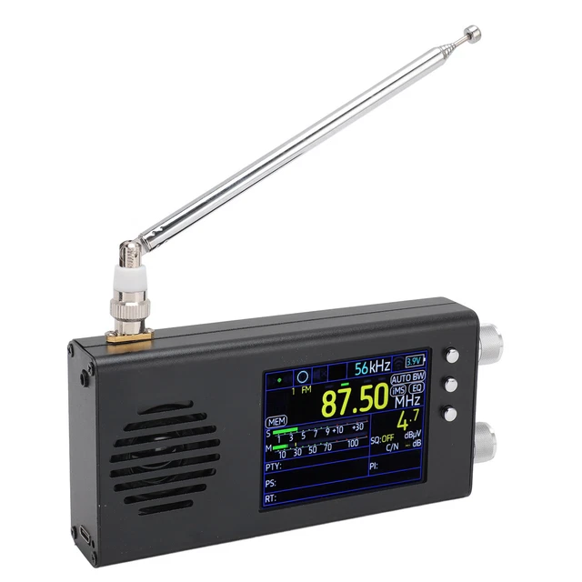 Full Band Portable Shortwave Radio Receiver Am Fm Sw Cb Vhf Uhf Wx Air