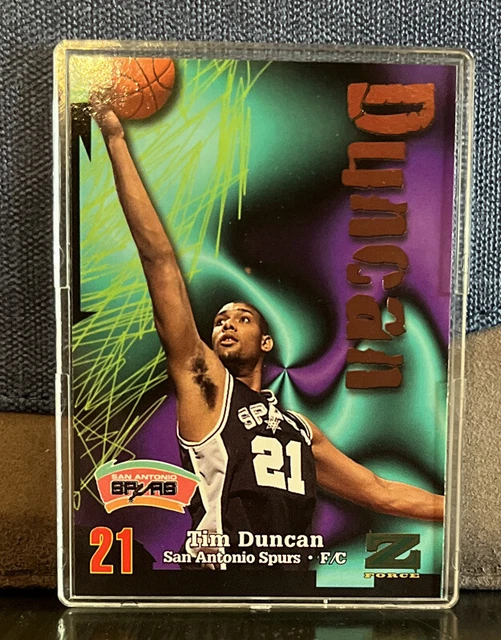 1997 SKYBOX Z-FORCE Tim Duncan recrue San Antonio Spurs EUR 1,86 ...