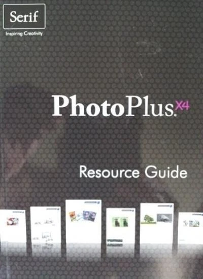 PHOTOPLUS X4 RESOURCE Guide-Serif Europe Limited £2.82 - PicClick UK