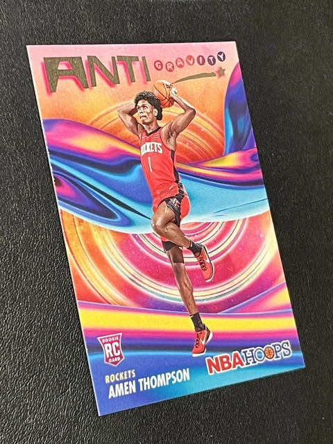 2023-24 PANINI NBA Hoops insert anti-gravité Amen Thompson #17 rookie ...