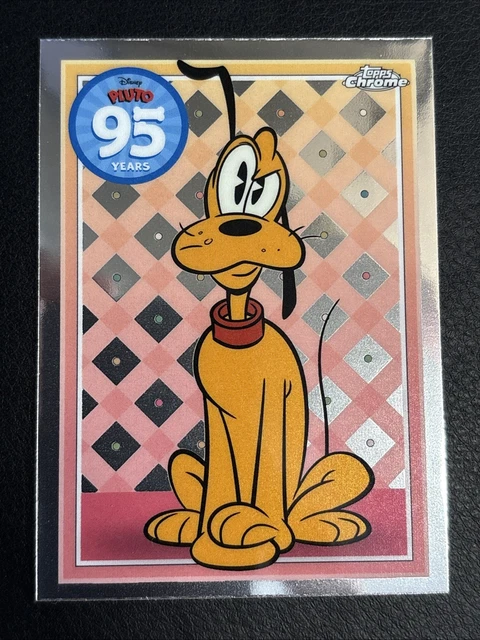2025 TOPPS CHROME Disney Pluto 95 Years 95th Anniversary #PL-6 £4.48 - PicClick UK