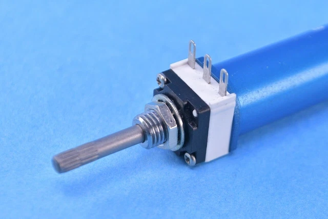 ELECTRO-MECH POTENTIOMETER + Pushbutton Switch Sub Panel SPST 2PDT ...