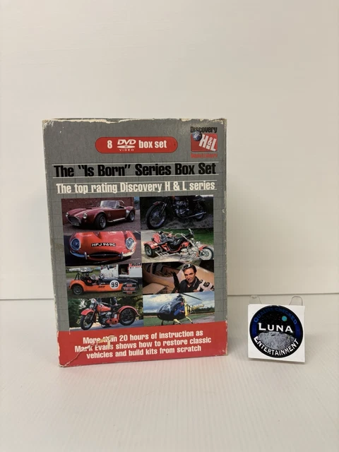 THE &IS BORN& Series Box Set: Vehicle Restoration Mark Evans 8 DVD £12. ...