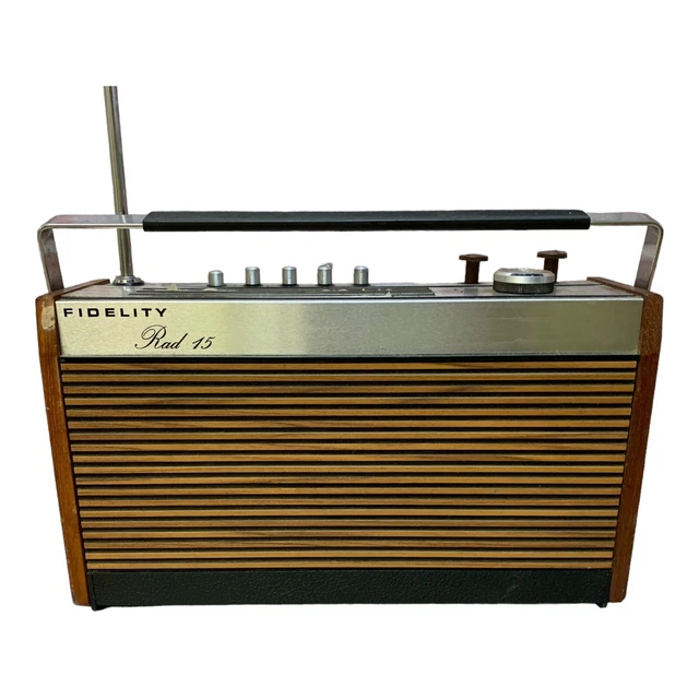 FIDELITY RAD 15 Vintage Radio Good Condition EUR 25,78 - PicClick IT