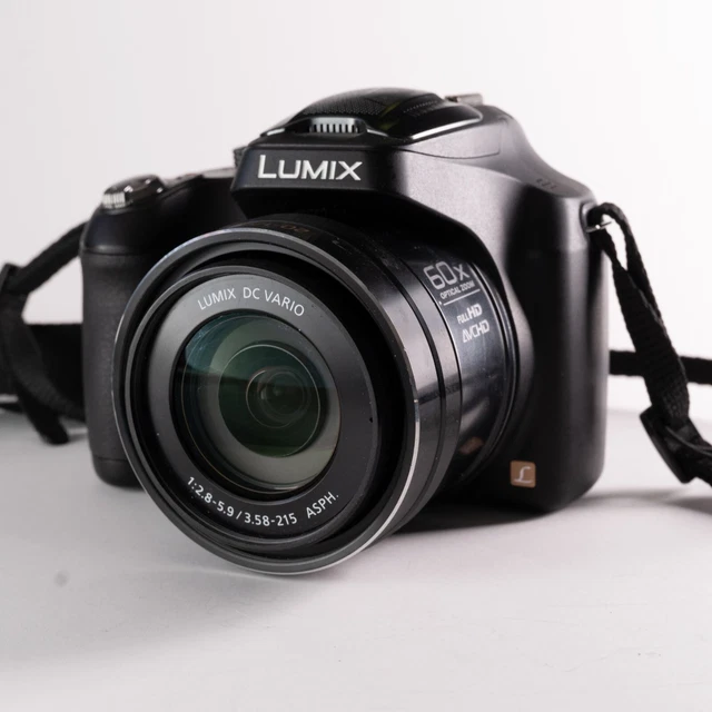 PANASONIC LUMIX DMC-FZ72 16.1MP Digital Bridge Camera 60x Zoom 1080p ...