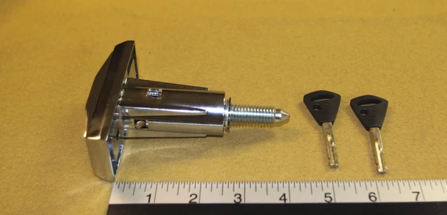 VENDING MACHINE T handle assembly with Abloy lock cylinder and 2 keys ...