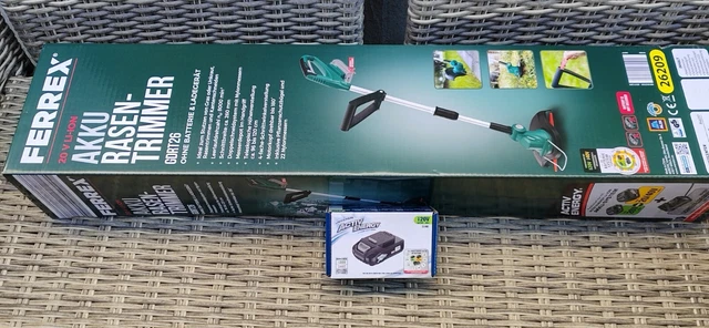 FERREX AKKU RASENTRIMMER 20V, inkl. 20 V Li-Ion-Akku - Motorsense ...