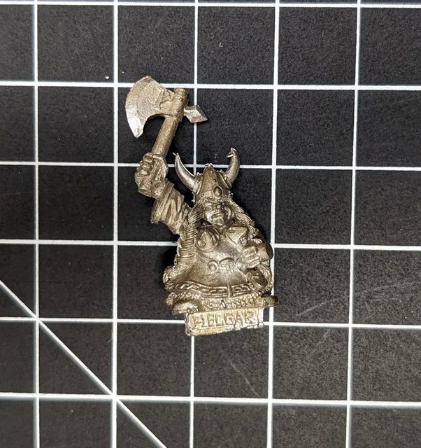 WARHAMMER OLD WORLD Aos Dwarf Lord Queen Helga métal rare citadelle OOP ...