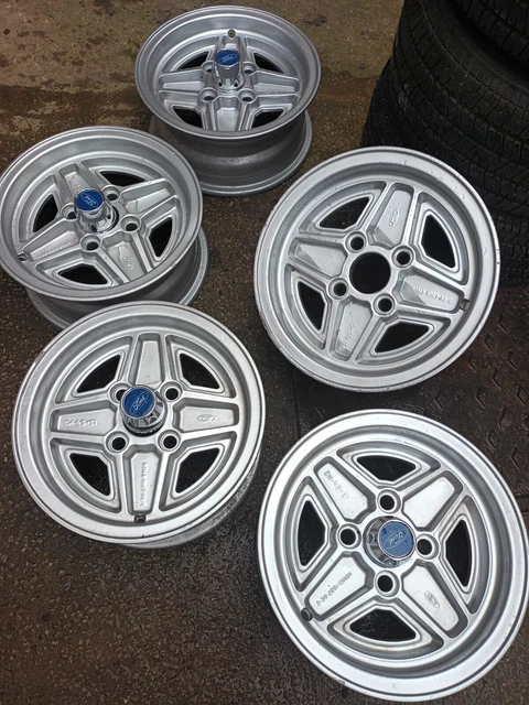 FORD CAPRI JOHN Player Special Wheels Set Of 5 £250.00 - PicClick UK