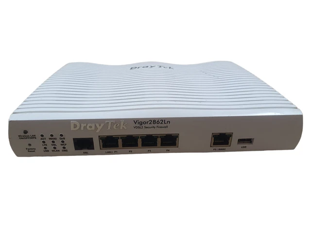 DRAYTEK VIGOR2862LN ROUTER WiFi 3G/4G VDSL/ADSL Risparmia o ripara EUR ...