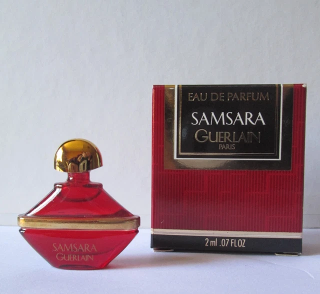 RARE MINIATURE Eau De Parfum 2Ml GÛERLAIN SAMSÂRA / Etat Neuf EUR 29,00 ...