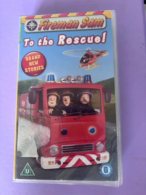 FIREMAN SAM TO the rescue VHS VIDEO £25.65 - PicClick UK