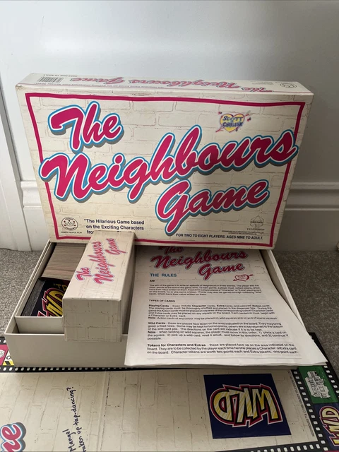 THE NEIGHBOURS GAME Vintage Board Game 1988 Complete 0.00 - PicClick UK