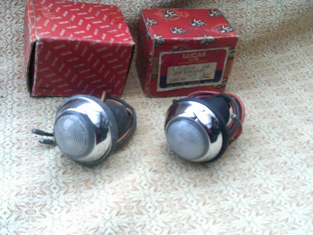 NEW GENUINE LUCAS L489 Side Light Land Rover Series 1 Bmc Morris Minor ...