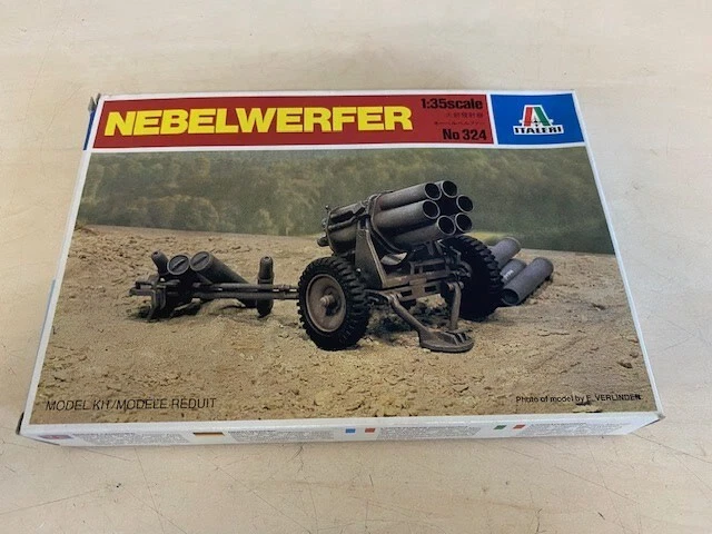 ITALERI 324 1:35 Nebelwerfer 41 15cm Raketen ungebaut und komplett EUR ...