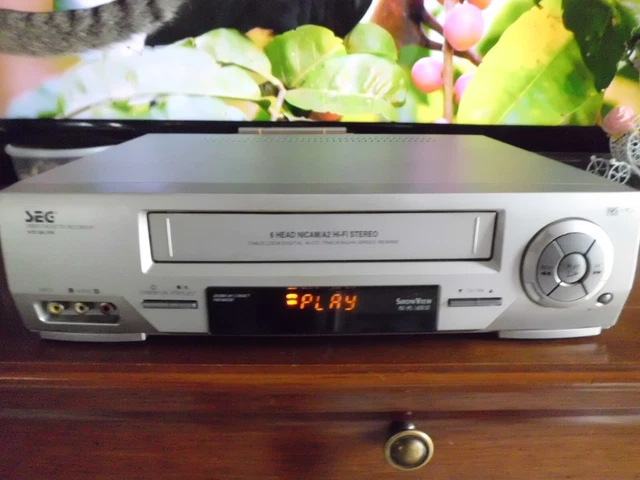 MAGNETOSCOPE VHS SEG Vcr306 Hifi Nicam 2 +Peritel EUR 50,00 - PicClick FR