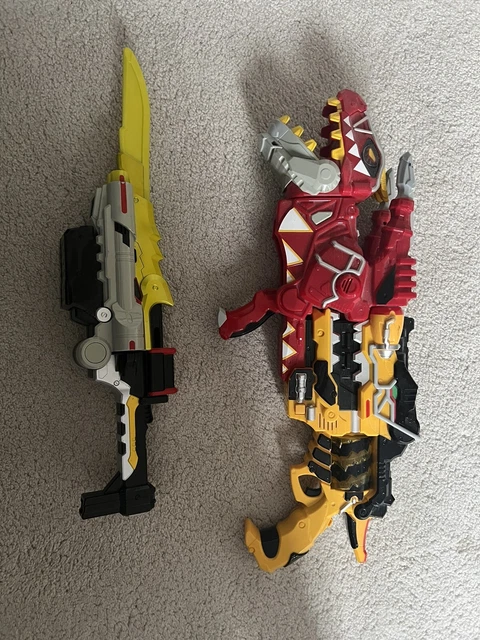 POWER RANGERS DINO charge,gun morpher, saber, T-Rex morpher with boxes ...