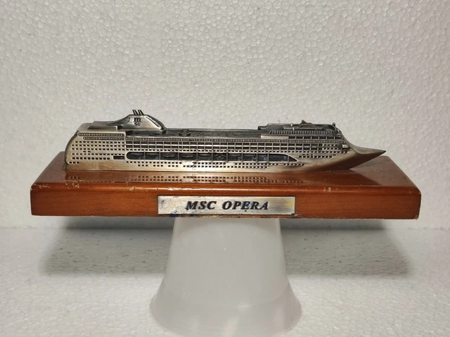 MODELLINO MSC 0PERA Nave Crociere Model Ship Collezione EUR 32,99 ...