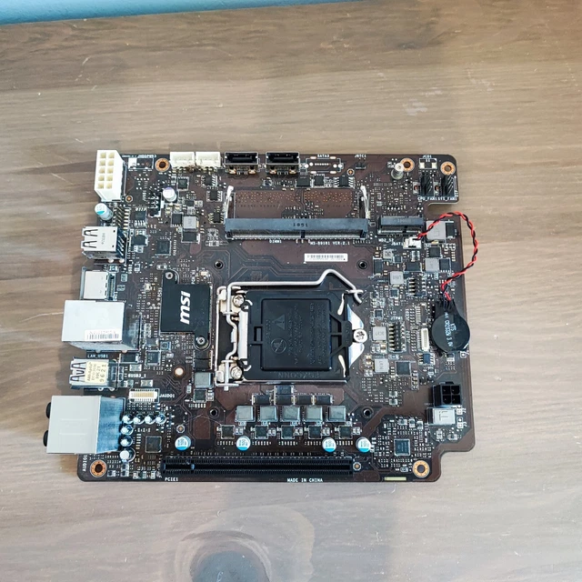 MSI MS-B9181 MINI ITX Motherboard £35.00 - PicClick UK