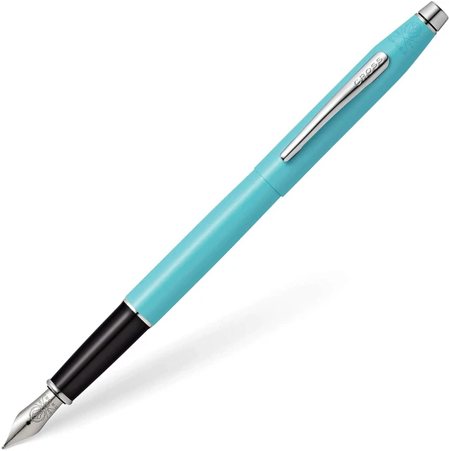CROSS CLASSIQUE SIÈCLE Mer Mousse Stylo-Plume M Nib Chrome Cadeau ...