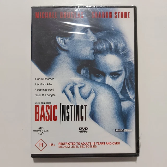 BASIC INSTINCT DVD NEW Region 4/2 (1992 Movie) Michael Douglas/Sharon Stone $14.40 - PicClick AU