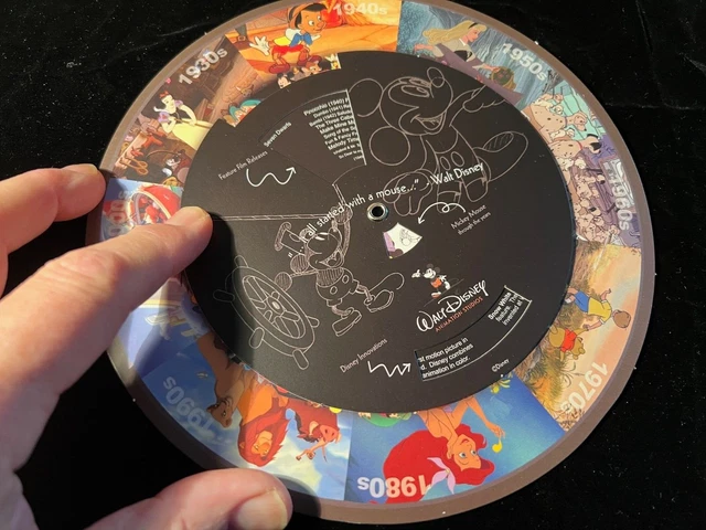 RARE VINTAGE WALT Disney Animation Studios Filmography Disc - Siggraph ...