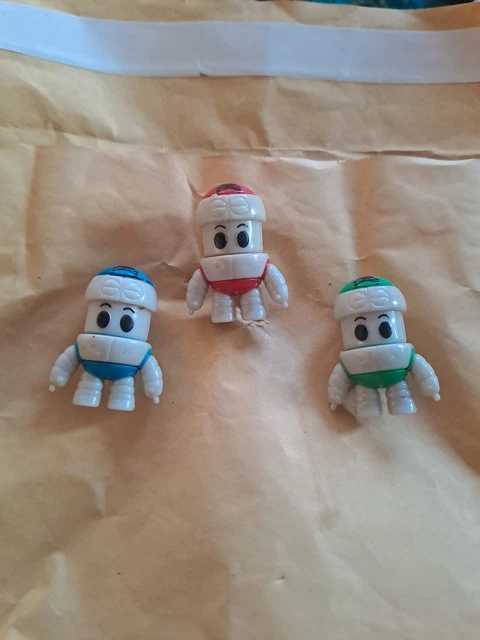 CBEEBIES GO JETTERS Grandmaster Glitch Grimbots Figure Bundle X 3 £8.00 ...