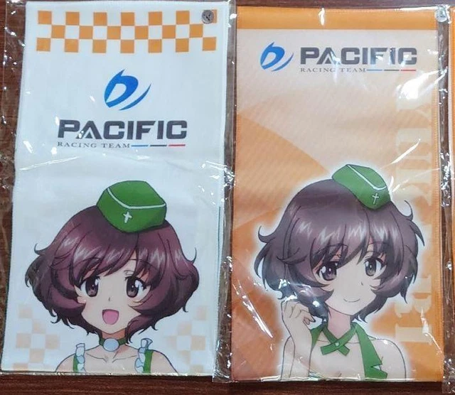 GIRLS UND PANZER Garupan Yukari Akiyama Pacific Racing Microfiber Towel ...