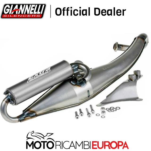 MARMITTA GIANNELLI EXTRA V2 Piaggio NRG Power DT Aria C45300 50 2005 ...