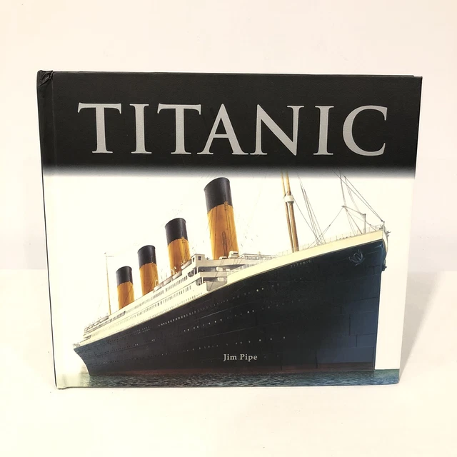TITANIC HARDCOVER BOOK By Jim Pipe Complete Set W/ Inserts ...