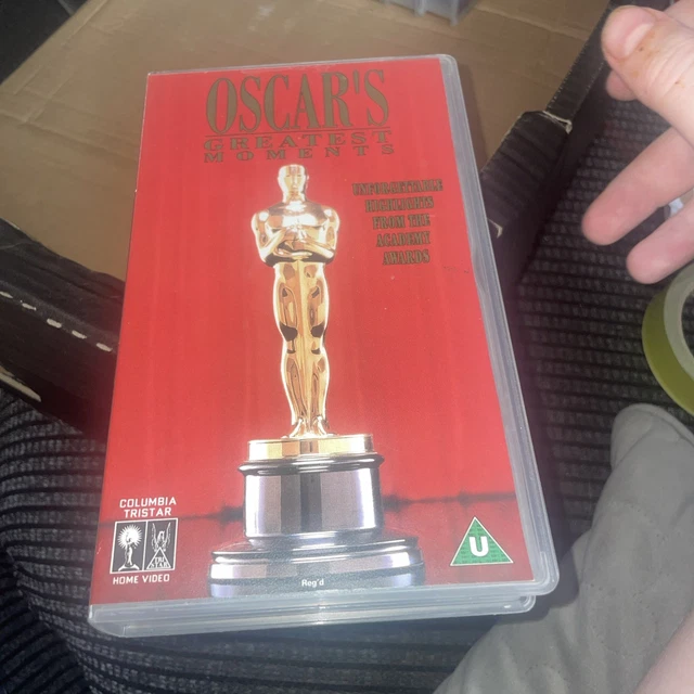 Oscars Greatest Moments 1970 To 1991 Vhs Great Condition £1008