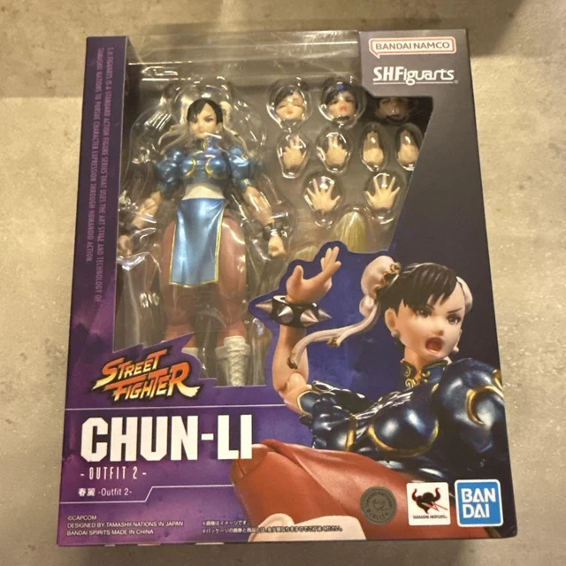 BANDAI S.H.FIGUARTS STREET Fighter Series Chun Li Action Figure ...