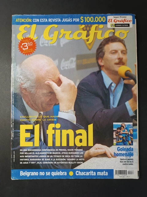 RIVISTA EL GRAFICO numero 4277 anno 2001 Racing EUR 30,00 - PicClick IT