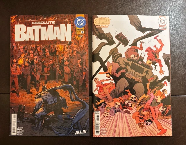 ABSOLUTE BATMAN ANNUAL #1 (2025) A Cover & Harren Variant $64.99 ...