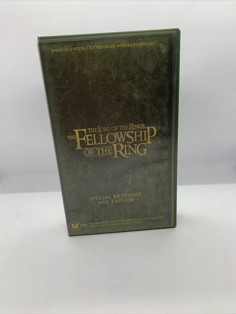 THE LORD OF The Rings Fellowship Of The Ring Special Extended Edition ...