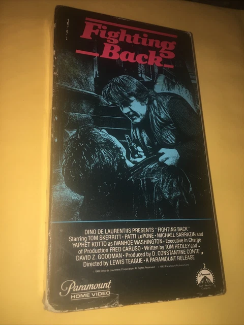 1982 FIGHTING BACK VHS Paramount BANDE ORIGINALE film Tom Skerritt ...