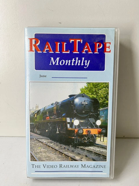 RAIL TAPE MONTHLY June - The Video Railway Magazine VHS Video Cassette ...