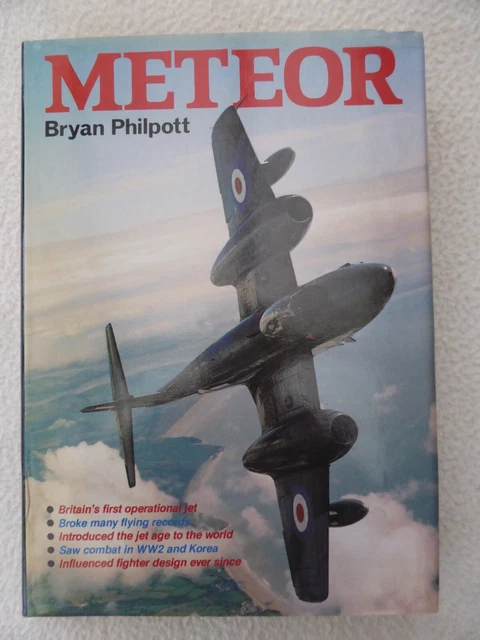 METEOR, DEVELOPMENT AND Operation of the RAF Jet Fighter, Bryan Philpott (1986) £3.32 - PicClick UK