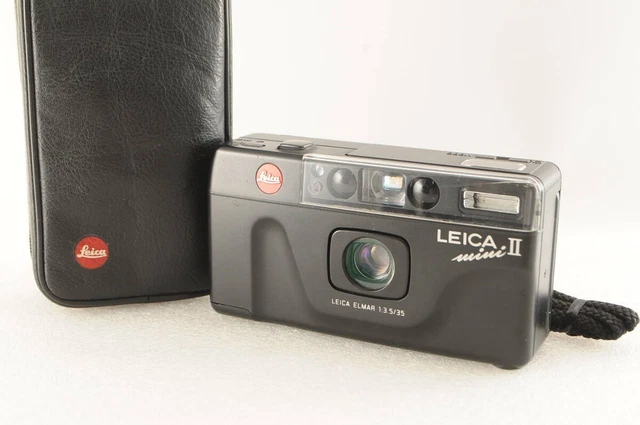 LEICA MINI II ELMAR 35mm F3.5 Leica Compact Film Camera, Works Well ...