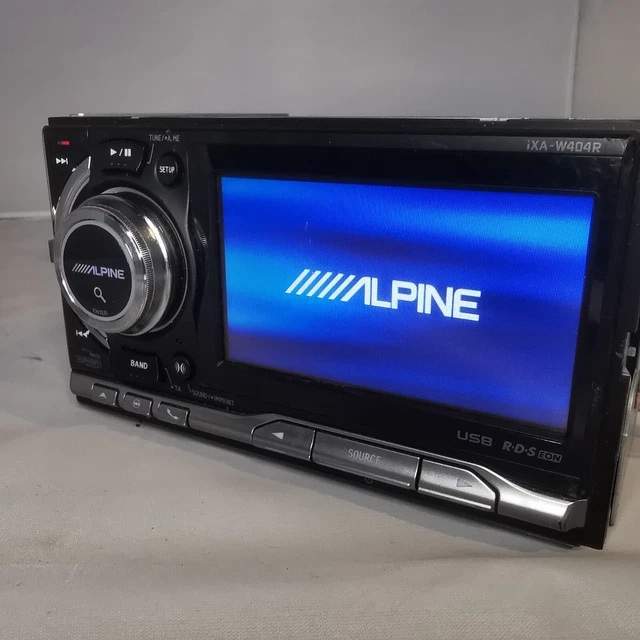 ALPINE IXA-W404R MULTIMEDIA Car head unit with KCE-400BT bluetooth ...