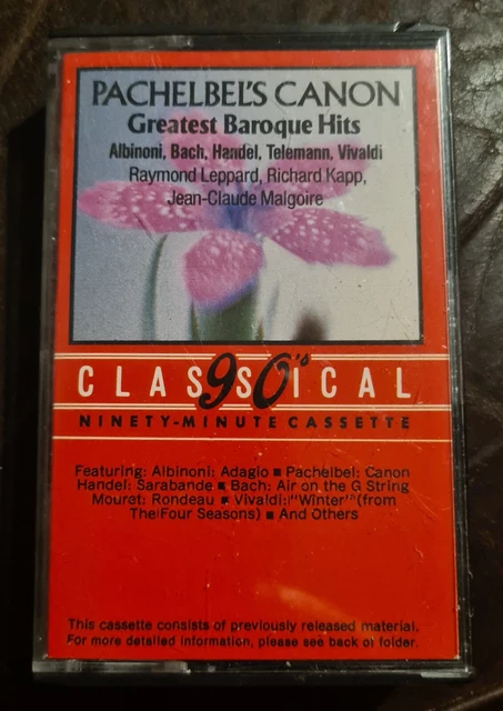 PACHELBEL'S CANON GREATEST Baroque Hits 1984 US IMPORT CBS Masterworks ...