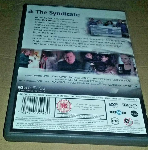 THE SYNDICATE SERIES 1 DVD BBC Season One Kay Mellor ITV REG 2 lotto £ ...