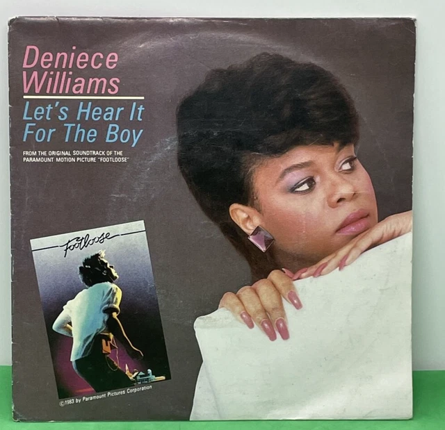 DENIECE WILLIAMS LET'S Hear It For The Boy 1984 7" Vinyl FOOTLOOSE EUR ...