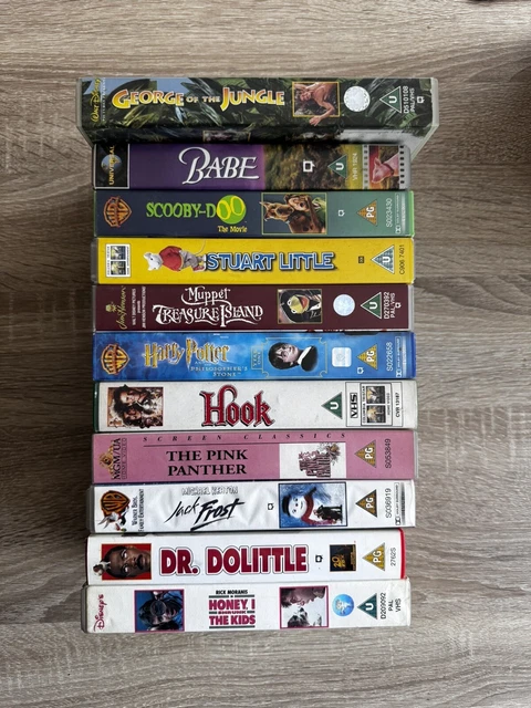 DISNEY MOVIES VHS Tapes bundle of 11 £6.95 - PicClick UK