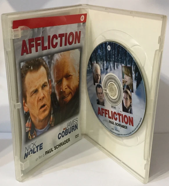 AFFLICTION DVD NICK Nolte James Coburn Dafoe Schrader Ex Noleggio Come ...