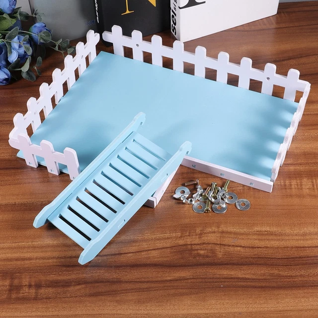 PET CLIMBING LADDER Small Cage Accessories Hamster Fence Playing Toy ...